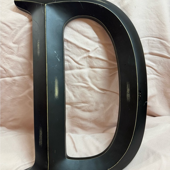 Accents | Black Decorative Letter D Letter | Poshmark
